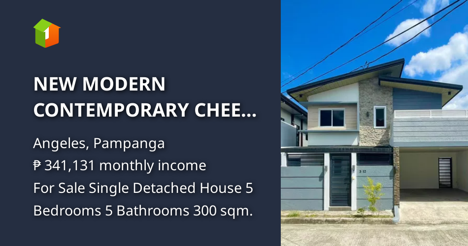 NEW MODERN CONTEMPORARY CHEER HOUSE WITH POOL IN ANGELES CITY NEAR ...