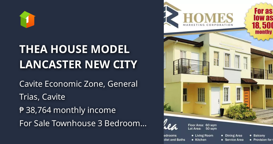 THEA HOUSE MODEL LANCASTER NEW CITY [Houses and Lots 🏘️] (September ...