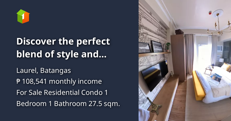 Discover the perfect blend of style and comfort in our studio model ...