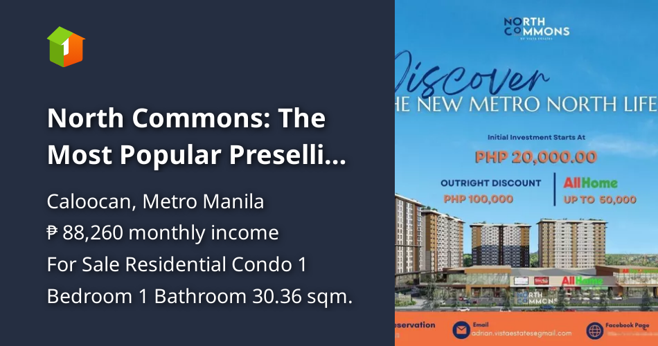 North Commons: The Most Popular Preselling Condo in Caloocan [Condos 🏙️ ...