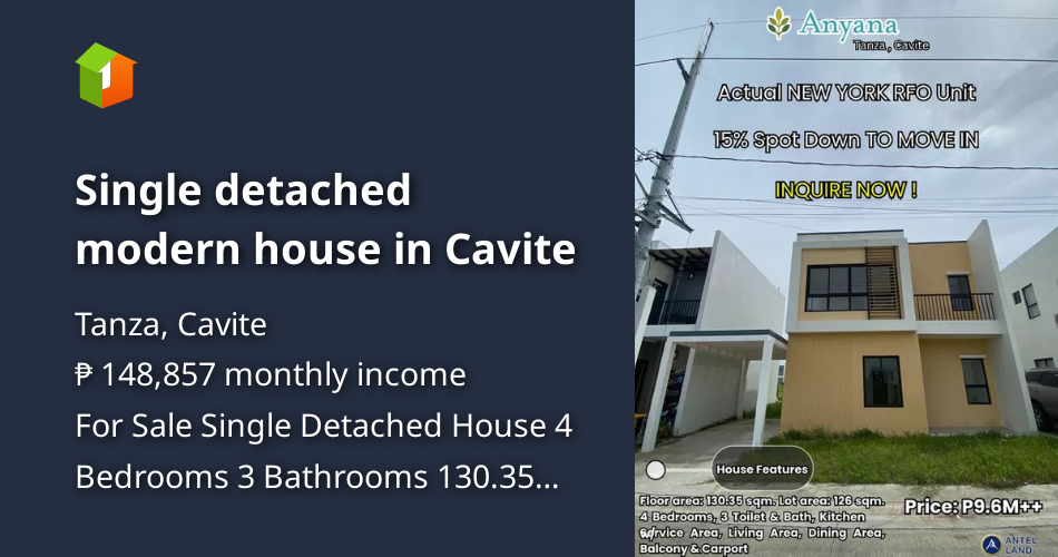 Single detached modern house in Cavite [Houses and Lots 🏘️] (October ...