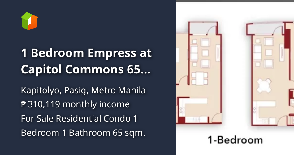 1 Bedroom Empress at Capitol Commons 65 SQM [Condos 🏙️] (February 2023 ...
