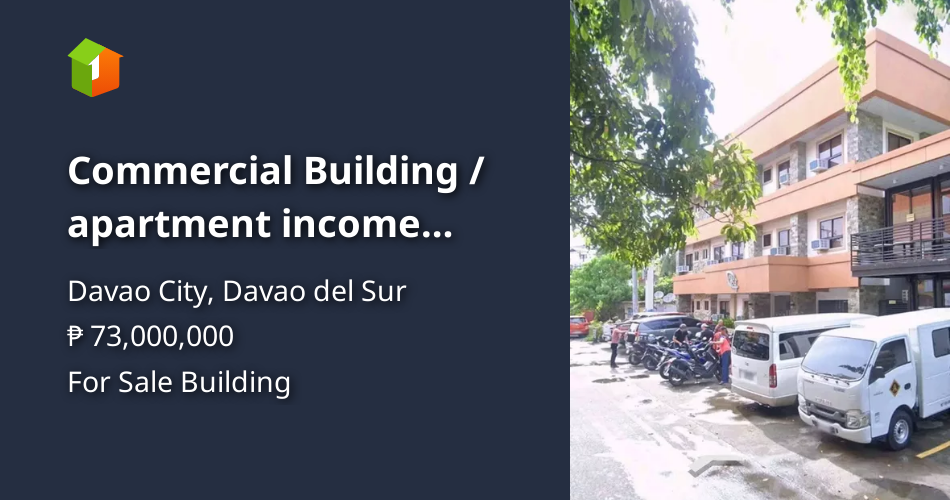 Commercial Building / apartment income generating. Davao city ...