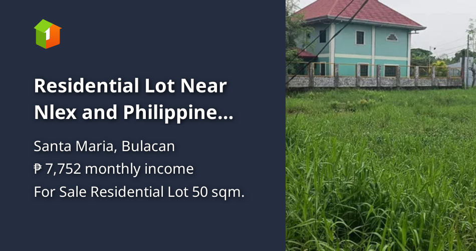 Residential Lot Near Nlex and Philippine Arena [Lots 🚜] (September 2025 ...