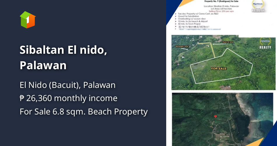 Sibaltan El nido, Palawan [Beach Properties 🏖️] (May 2025) in El Nido ...