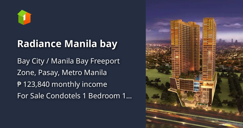 Radiance Manila bay [Condos 🏙️] (November 2023) in Bay City / Manila ...