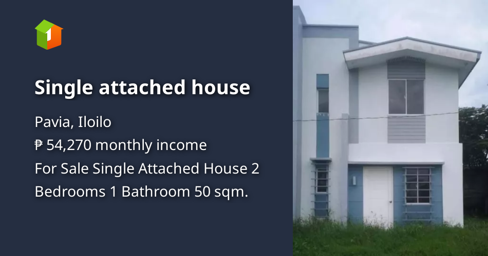 Single attached house [Houses and Lots 🏘️] (August 2025) in Pavia, Iloilo for sale