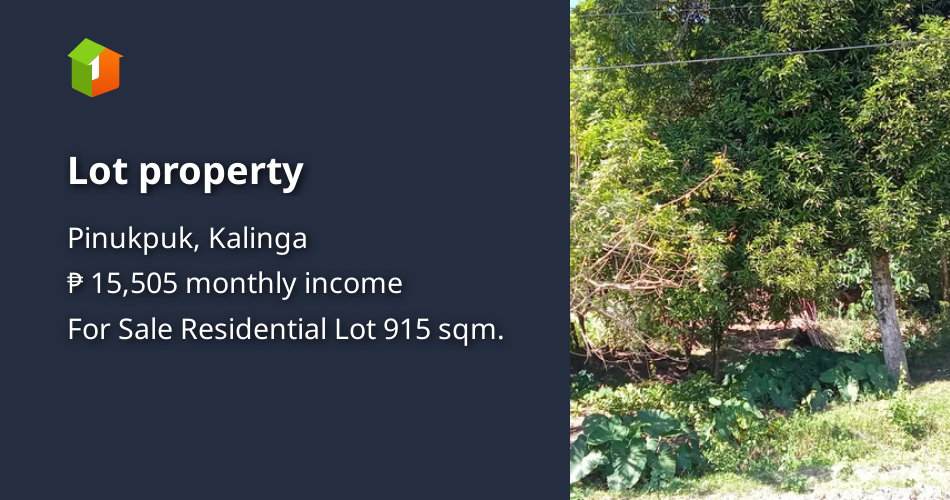 Lot property [Lots 🚜] (September 2024) in Pinukpuk, Kalinga for sale