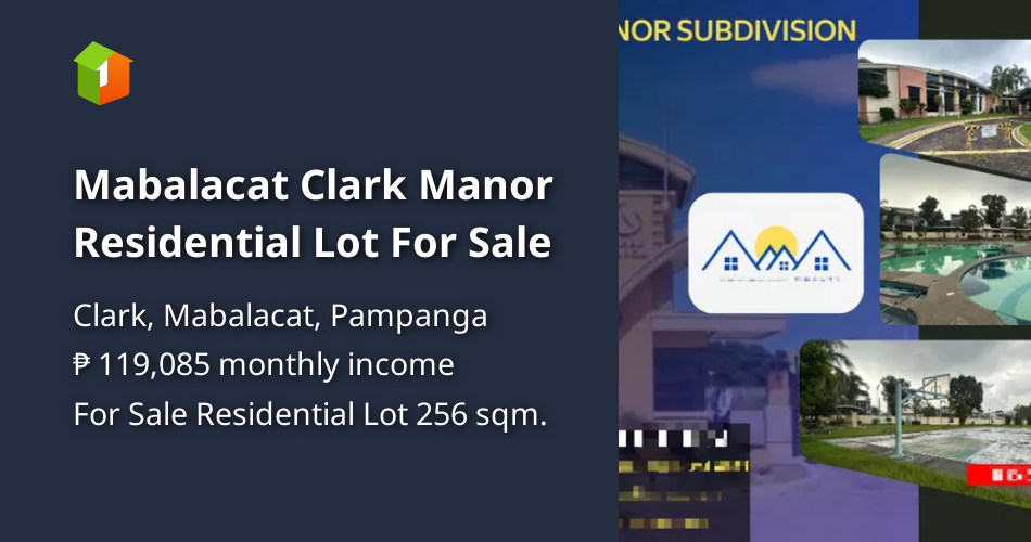 Mabalacat Clark Manor Residential Lot For Sale [Lots 🚜] (September 2025 ...