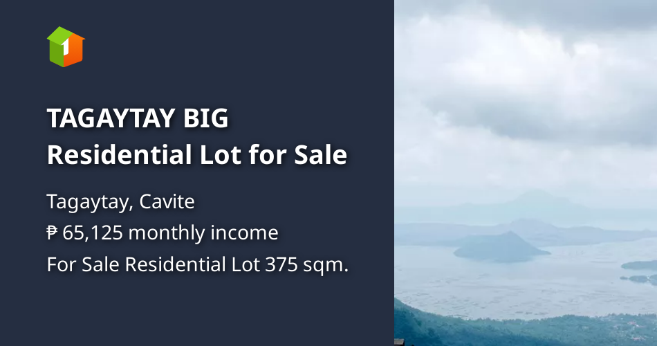 TAGAYTAY BIG Residential Lot for Sale [Lots 🚜] (March 2026) in Tagaytay ...