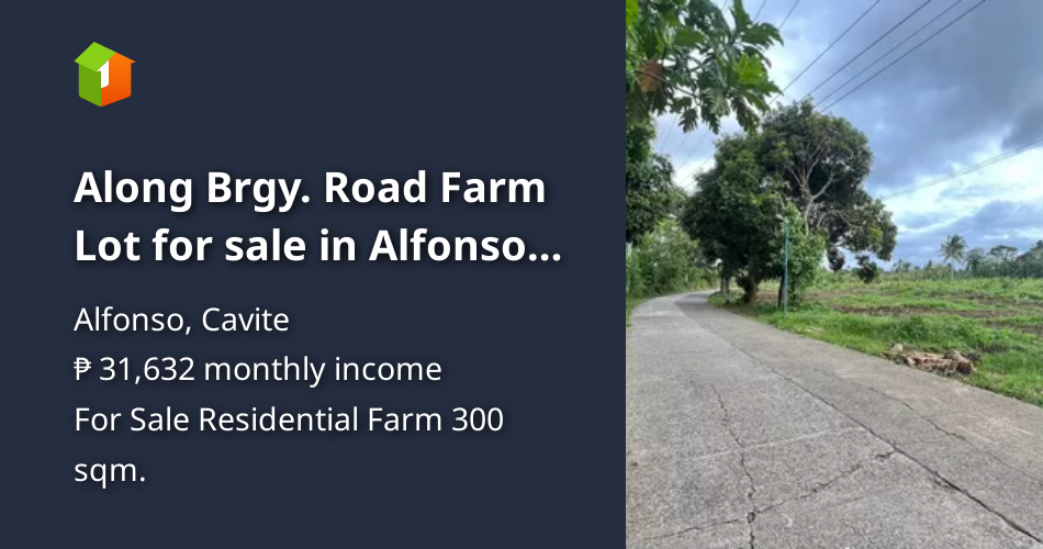 Along Brgy. Road Farm Lot for sale in Alfonso near Tagaytay [Lots 🚜] (June 2025) in Alfonso ...