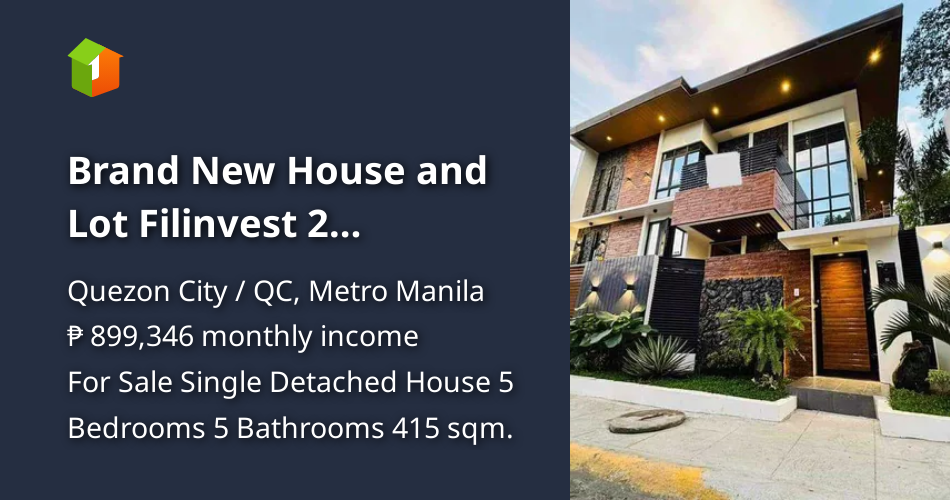 Brand New House and Lot Filinvest 2 Subdivision Batasan Hills QC [Houses and Lots 🏘️] (March ...