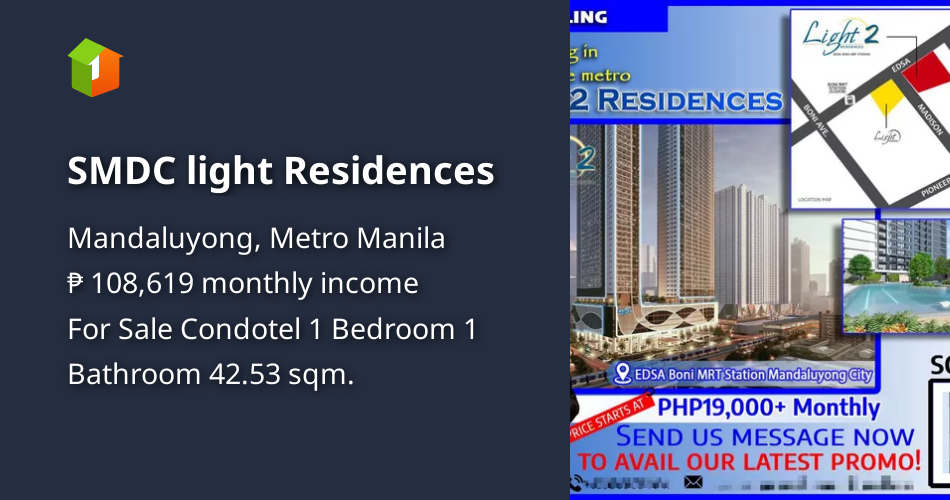 SMDC light Residences [Condos 🏙️] (May 2025) in Mandaluyong, Metro ...