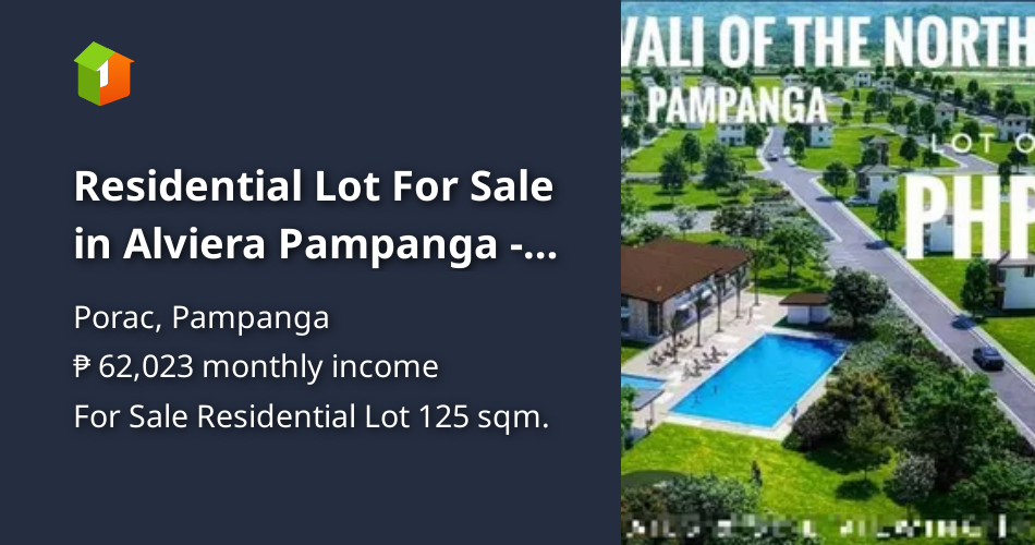 Residential Lot For Sale in Alviera Pampanga - Vermont Settings [Lots 🚜 ...