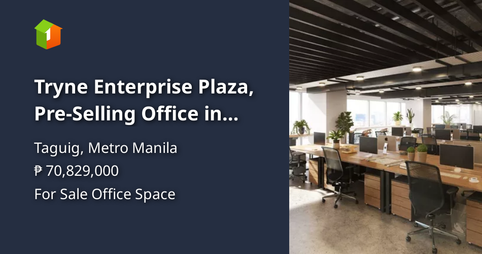 Tryne Enterprise Plaza, Pre-Selling Office in Taguig by Ayalaland ...