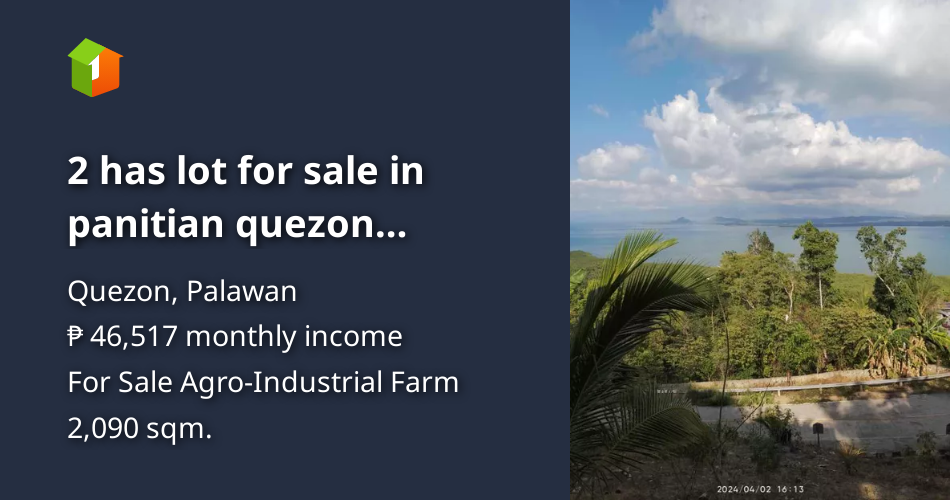 2 has lot for sale in panitian quezon Palawan [Lots 🚜] (November 2025 ...
