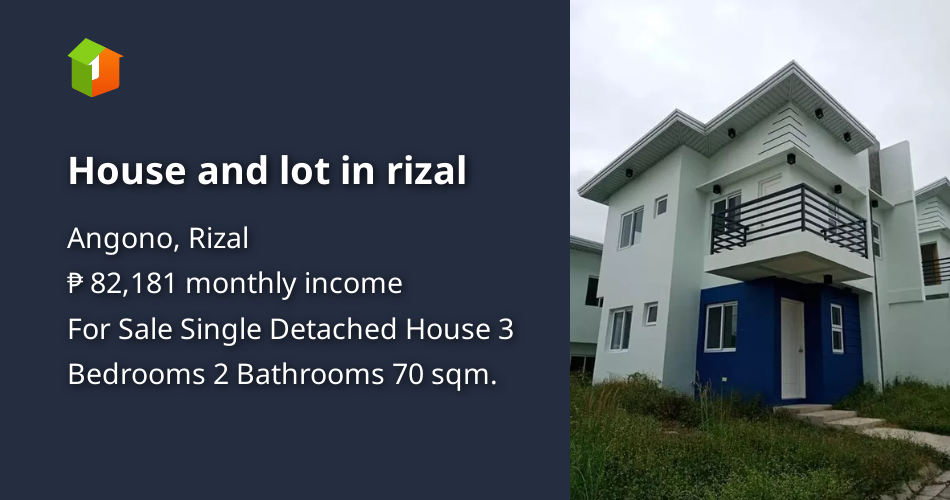 House and lot in rizal [Houses and Lots 🏘️] (December 2024) in Angono ...