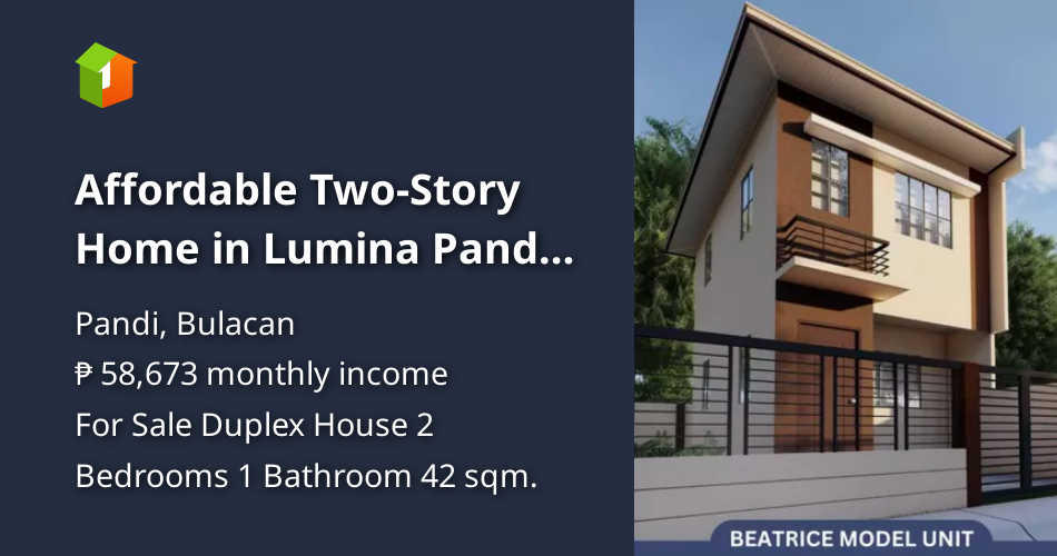 Affordable Two-Story Home in Lumina Pandi 4 Classic, Bulacan [Houses and Lots 🏘️] (October 2025 ...