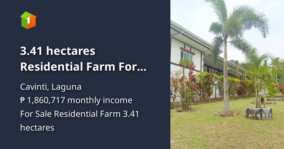 3.41 hectares Residential Farm For Sale in Cavinti, Laguna [Lots 🚜 ...