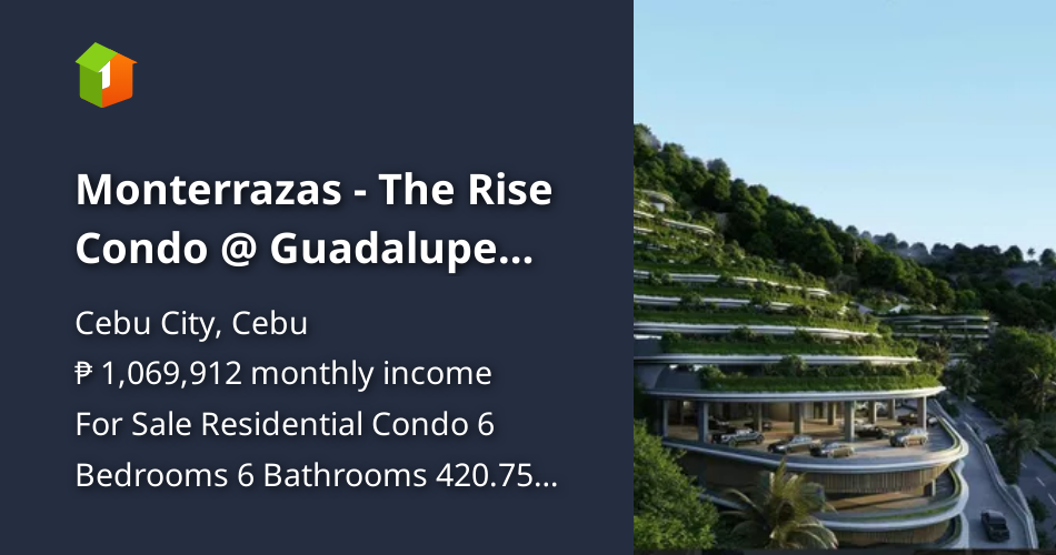 Monterrazas - The Rise Condo @ Guadalupe Cebu City [Condos 🏙️] (March ...