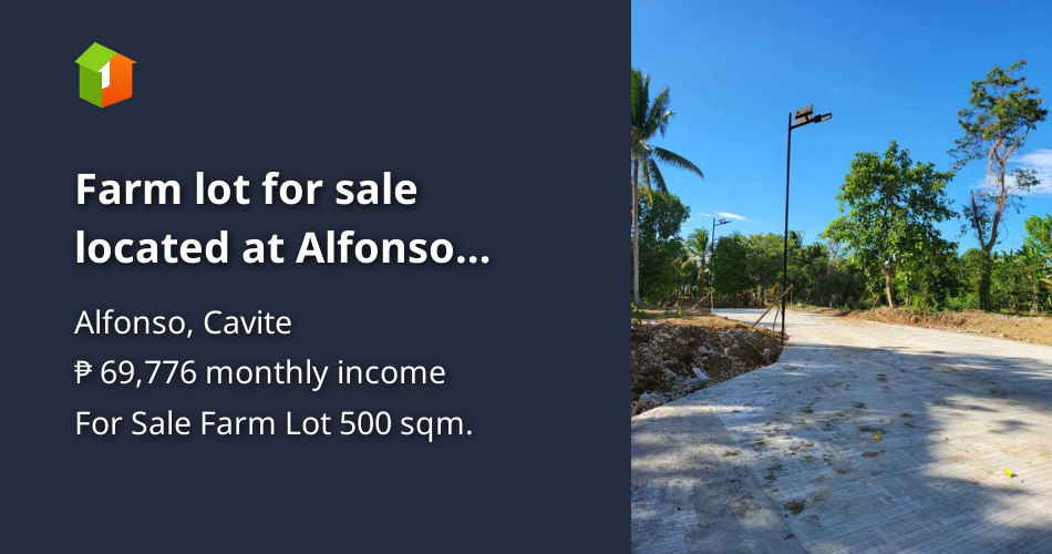 Farm lot for sale located at Alfonso Cavite [Lots 🚜] (December 2025) in ...
