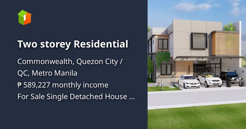 Two storey Residential [Houses and Lots 🏘️] (July 2023) in Commonwealth ...