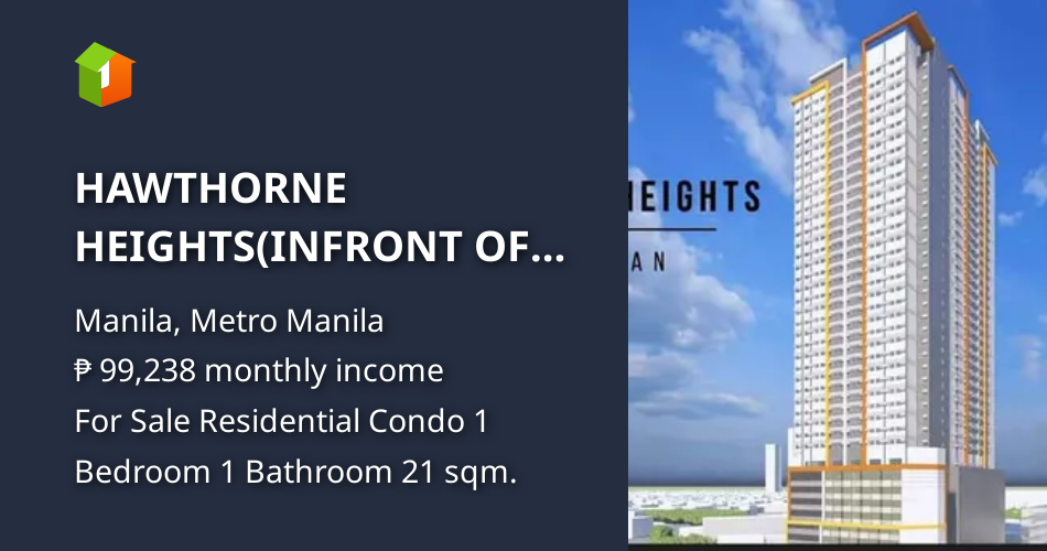 HAWTHORNE HEIGHTS(INFRONT OF ATENEO DE MANILA) [Condos 🏙️] (June 2024 ...