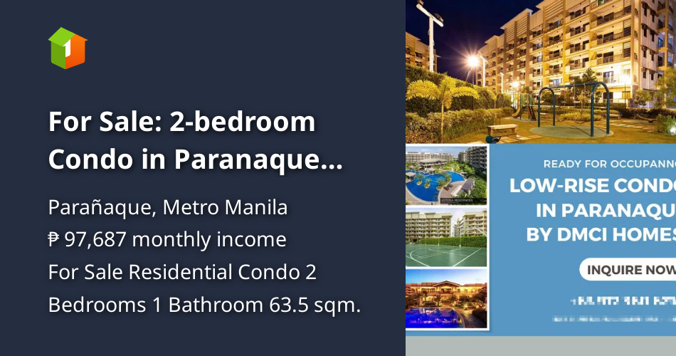 For Sale: 2-bedroom Condo in Paranaque near SM BF Homes - Asteria ...
