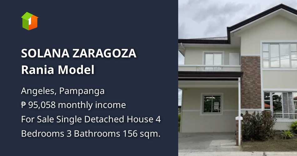 SOLANA ZARAGOZA Rania Model [Houses and Lots 🏘️] (December 2024) in ...