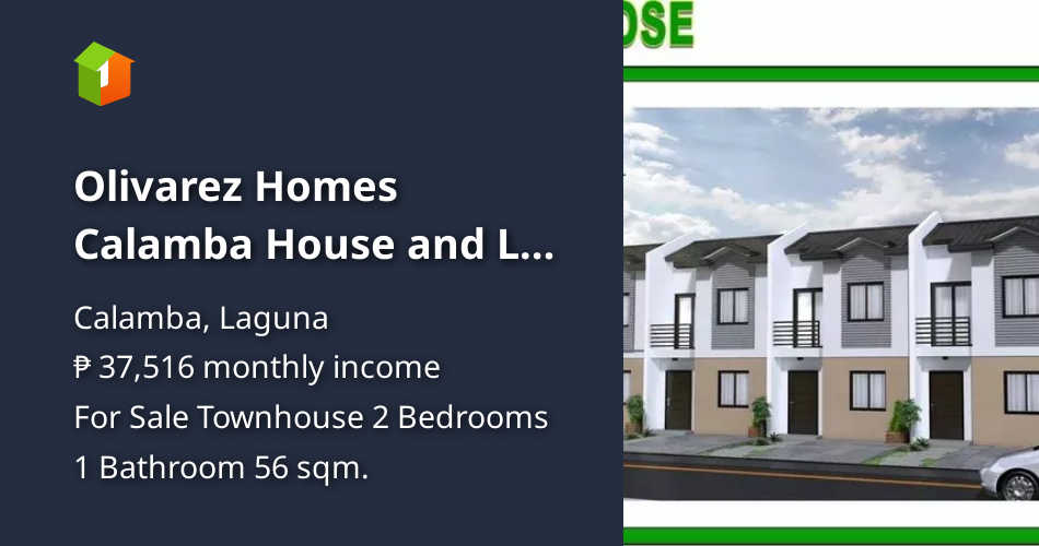 Olivarez Homes Calamba House and Lot For Sale Accessible SLEX [Houses ...