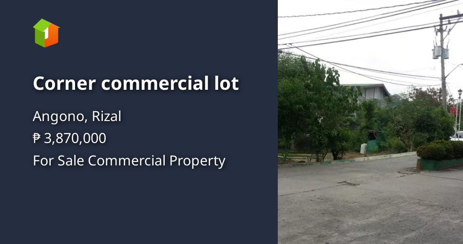 Corner commercial lot [Commercial Properties 🏭] (October 2023) in ...
