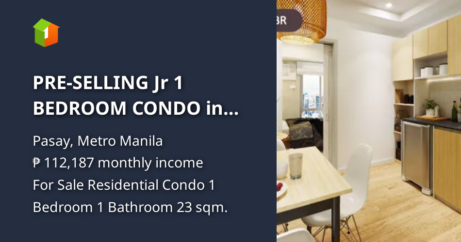PRE-SELLING Jr 1 BEDROOM CONDO in TAFT PASAY - AVIDA CENTRALIS TOWERS ...