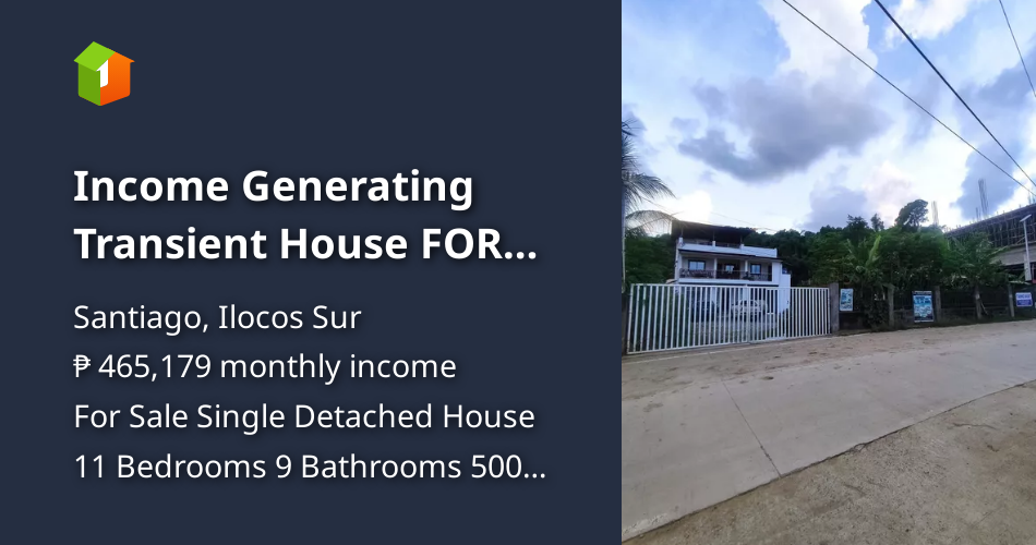 Income Generating Transient House FOR SALE at Baguio City, Benguet ...