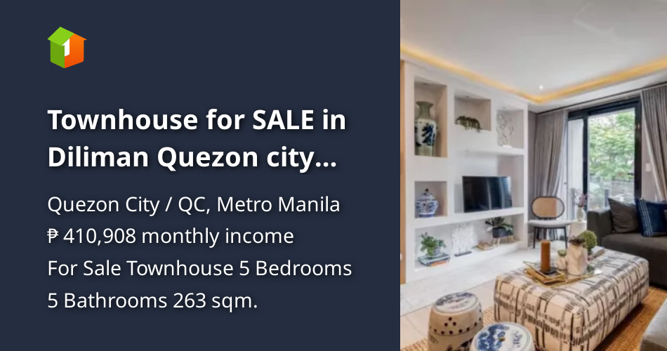 Townhouse for SALE in Diliman Quezon city near Up diliman [Houses and ...