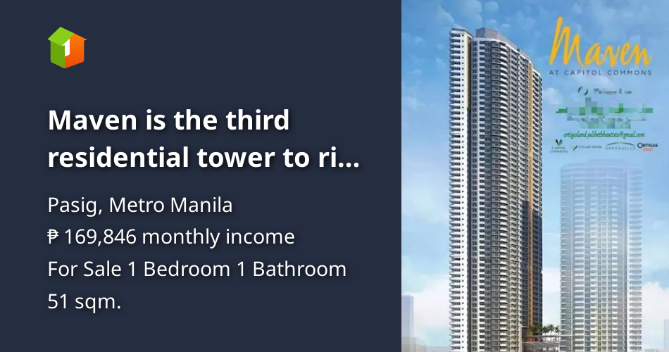 Maven is the third residential tower to rise in Capitol Commons ...