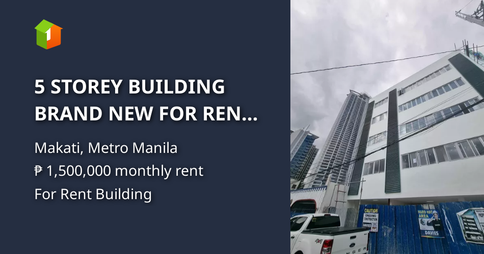 5 STOREY BUILDING BRAND NEW FOR RENT • FOR SALE [Commercial Properties ...