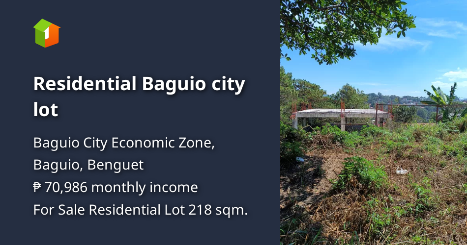 Residential Baguio city lot [Lots 🚜] (April 2026) in Baguio City ...