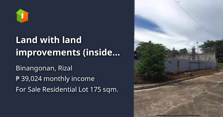 Land with land improvements (inside flat lot) [Lots 🚜] (April 2023) in ...