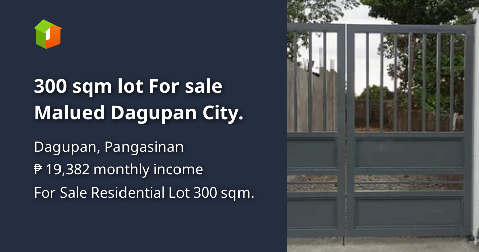 300 sqm lot For sale Malued Dagupan City. [Lots 🚜] (June 2025) in ...