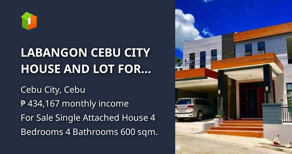 LABANGON CEBU CITY HOUSE AND LOT FOR SALE [Houses and Lots 🏘️] (April ...