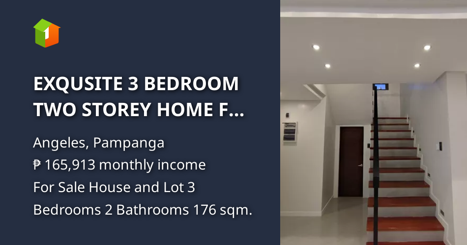 EXQUSITE 3 BEDROOM TWO STOREY HOME FOR SALE [Houses and Lots 🏘️ ...