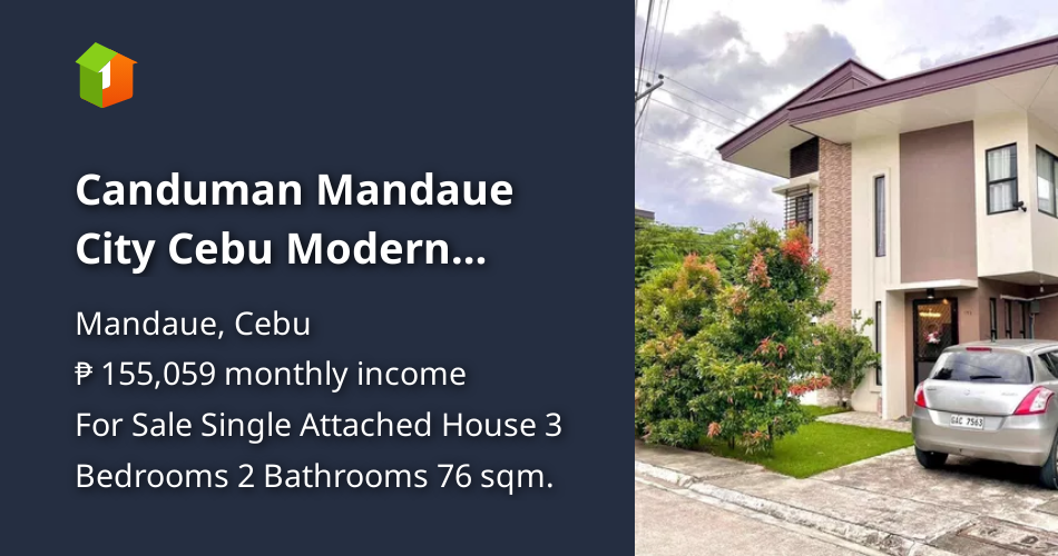 Canduman Mandaue City Cebu Modern House and Lot For Sale [Houses and ...