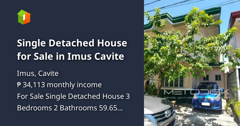 Single Detached House for Sale in Imus Cavite [Houses and Lots 🏘️ ...