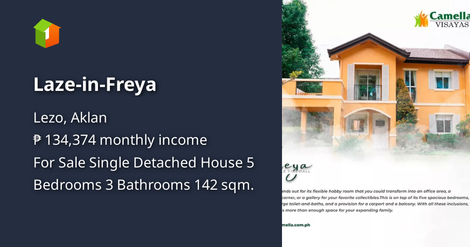Laze-in-Freya [Houses and Lots 🏘️] (January 2023) in Lezo, Aklan for sale