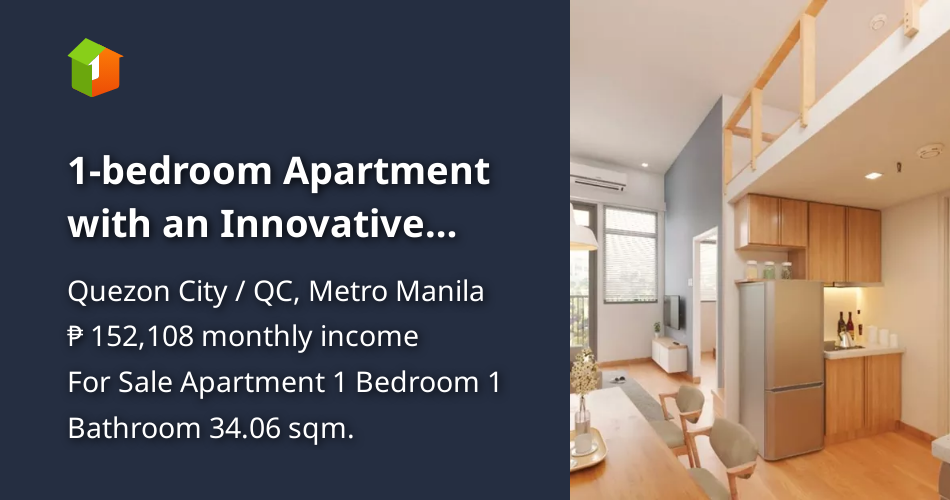1-bedroom Apartment with an Innovative Design at My Enso Loft by PH1 ...