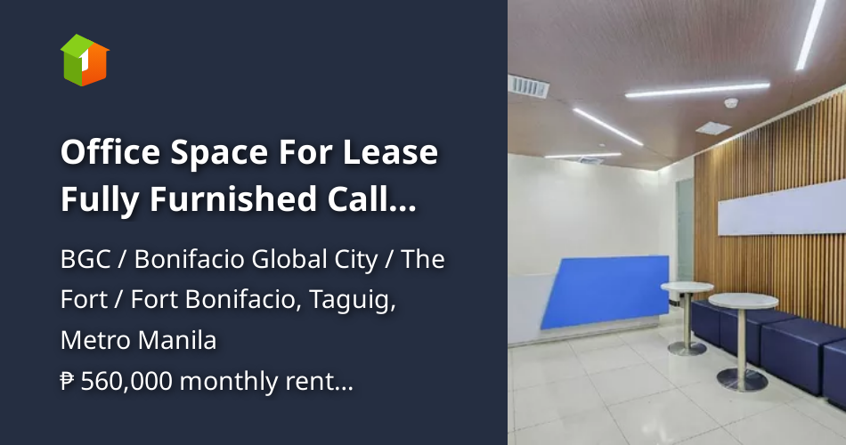 Office Space For Lease Fully Furnished Call Center BGC Taguig ...