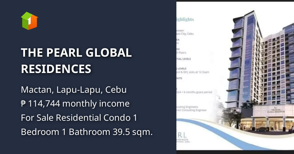 THE PEARL GLOBAL RESIDENCES [Condos 🏙️] (May 2022) in Mactan, Lapu-Lapu ...