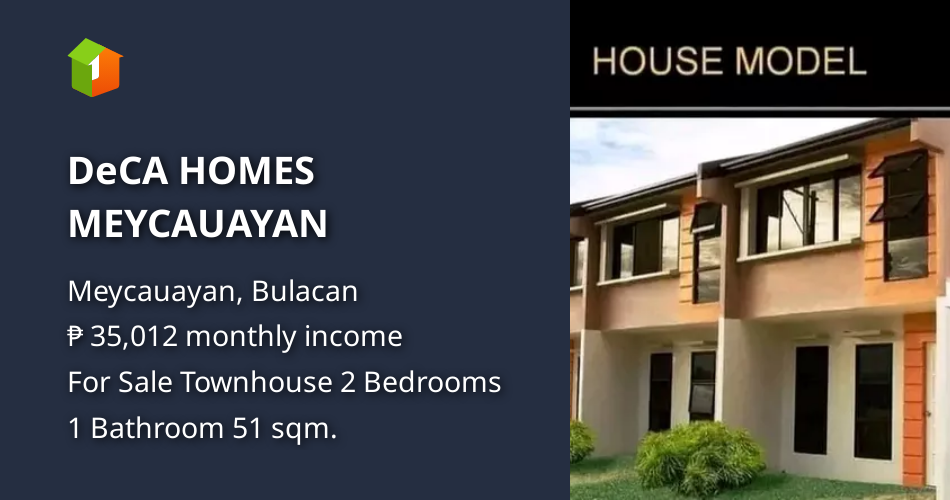 DeCA HOMES MEYCAUAYAN [Houses and Lots 🏘️] (May 2023) in Meycauayan ...