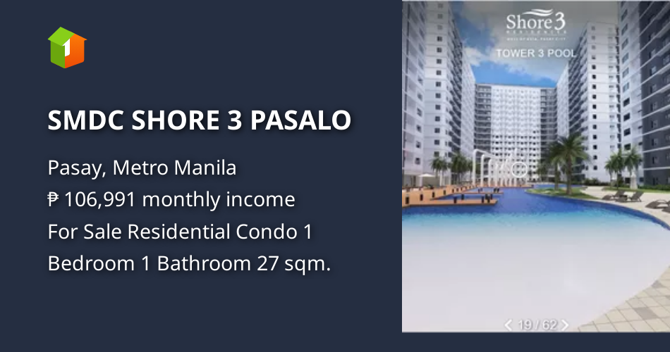 SMDC SHORE 3 PASALO [Condos 🏙️] (April 2026) in Pasay, Metro Manila for ...