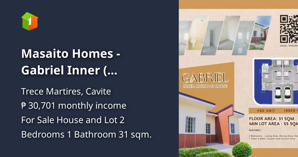 Masaito Homes - Gabriel Inner ( Bungalow Loaf Type) [Houses and Lots 🏘️ ...